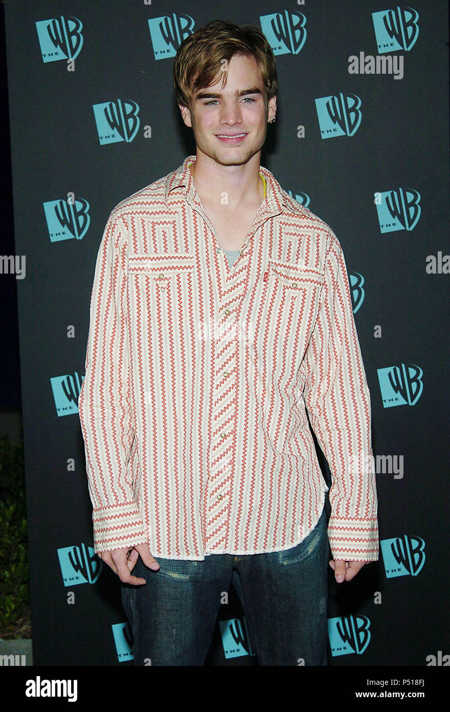 David Gallagher (7th Heaven) arriving at the WB All Star Party 2004 at ...
