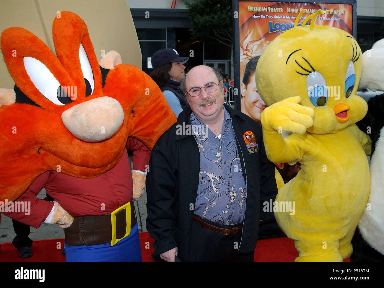 Eric Goldberg (Animation Director) with Yosemite Sam and Tweety at the ...