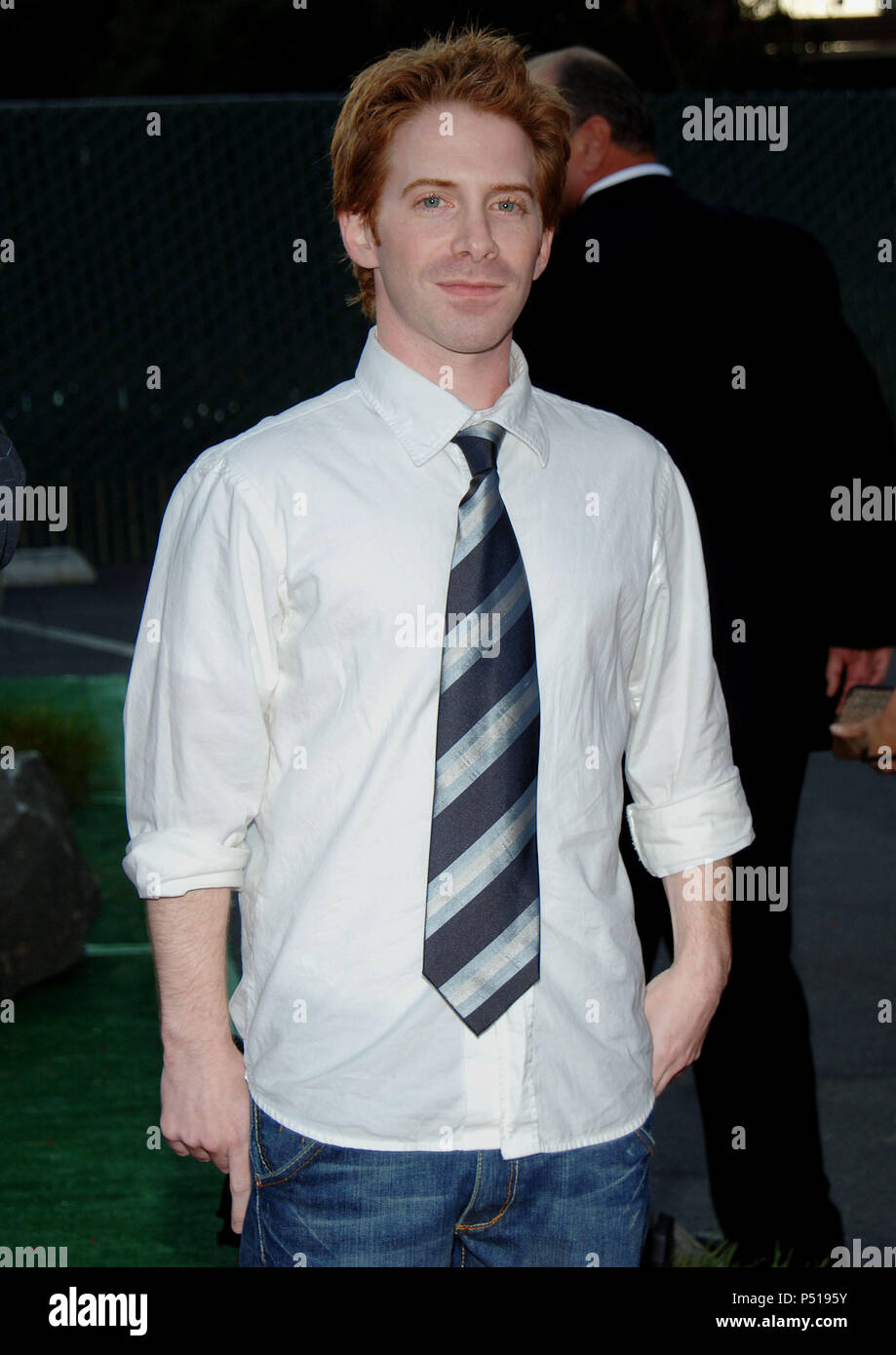 Seth Green arriving at the NBC - tca Summer 2005 Party at the Century ...