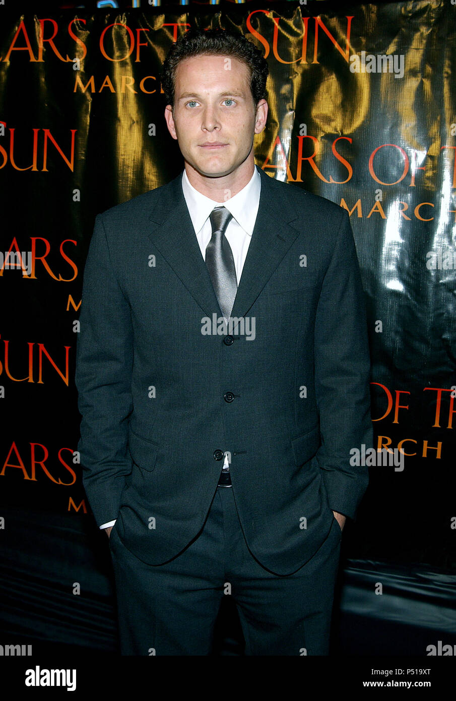 Cole Hauser arriving the "Tears of The Sun Premiere" at the Westwood ...