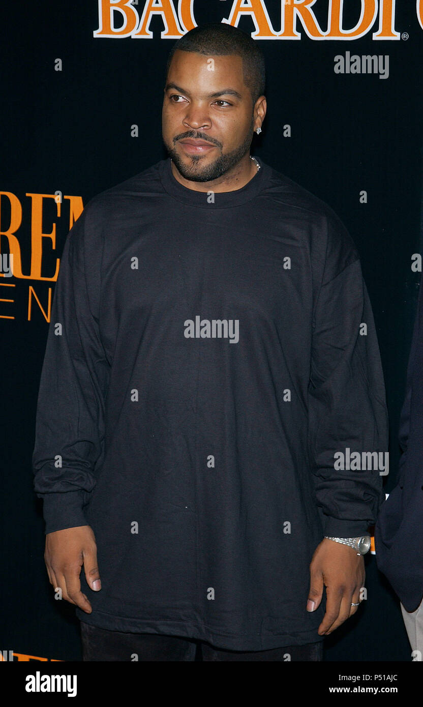Ice Cube arriving at the " Premiere's The New Power " at the Ivar Club ...