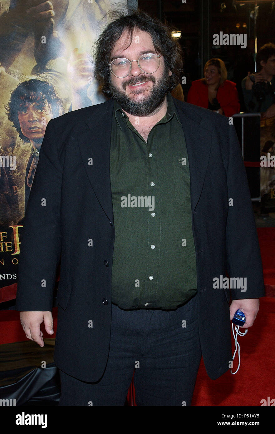 Peter Jackson arriving at the " LORD OF THE RINGS:THE RETURN OF THE ...