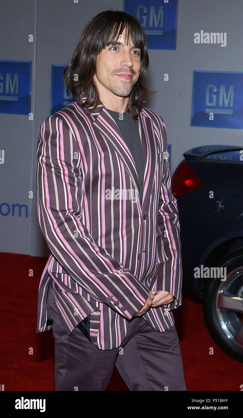 Anthony Kiedis arriving at the TEN ROCKS WITH CARS, STARS AND FASHION ...