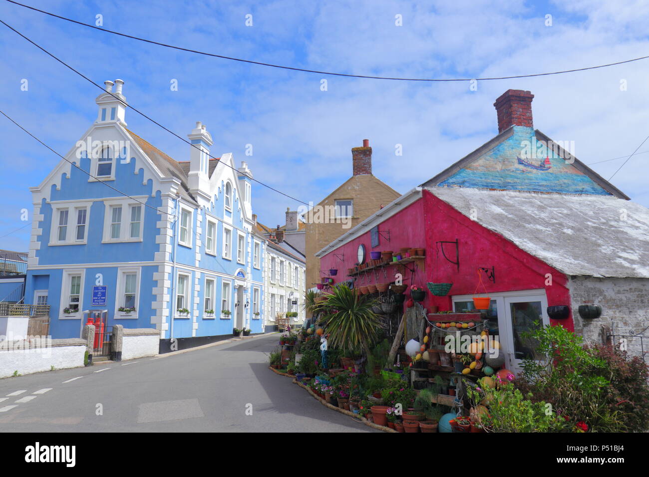 The Lizard Cornwall Village High Resolution Stock Photography and ...