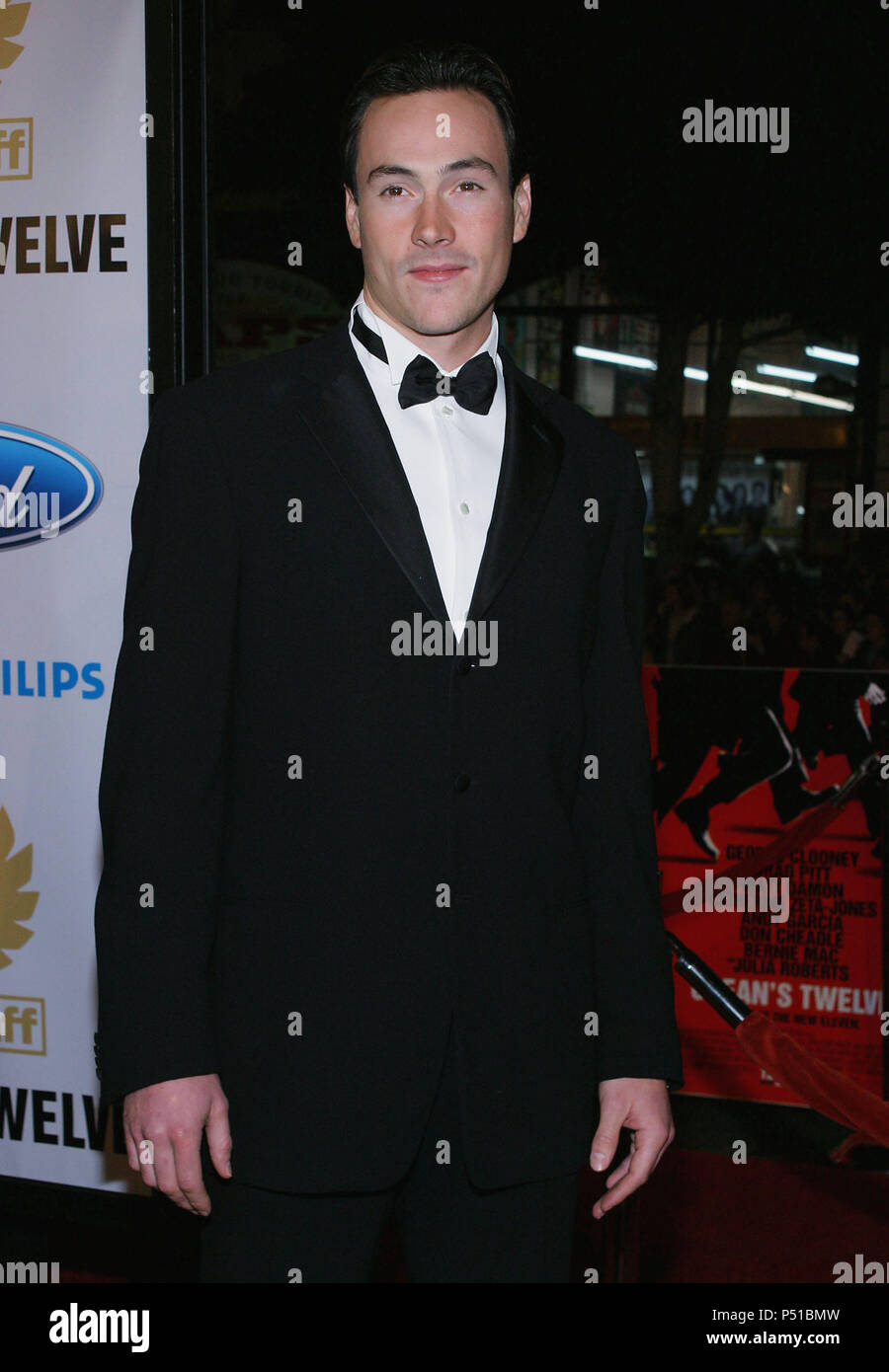 Chris Kline arriving at the "Ocean's 12" Premiere held at Grauman's Chinese Theatre in Los ...
