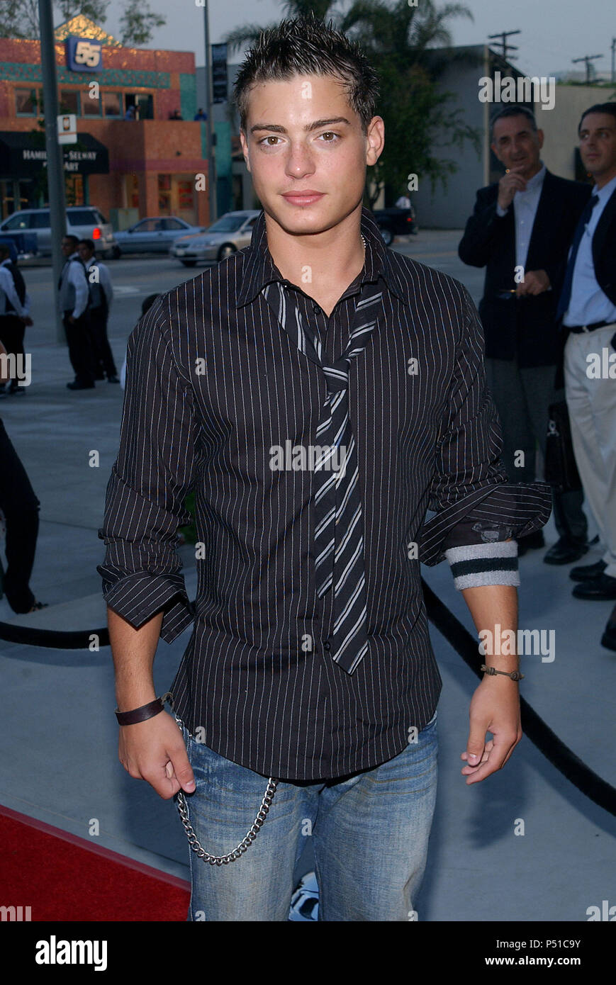 Andrew Lawrence (Oliver Beene) arriving at the " 2003 Fox Summer tca ...