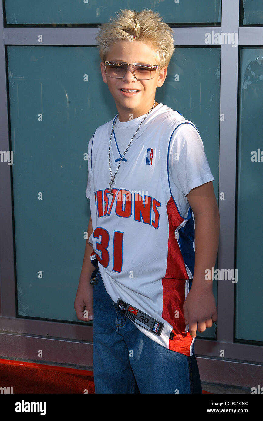 Jonathan Lipnicki arriving at the " Uptown Girls " Premiere at the ...