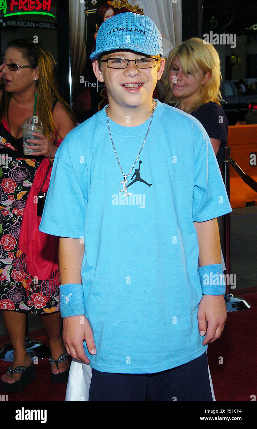 Jonathan Lipnicki arriving at The Prince & Me Premiere at the Chinese ...