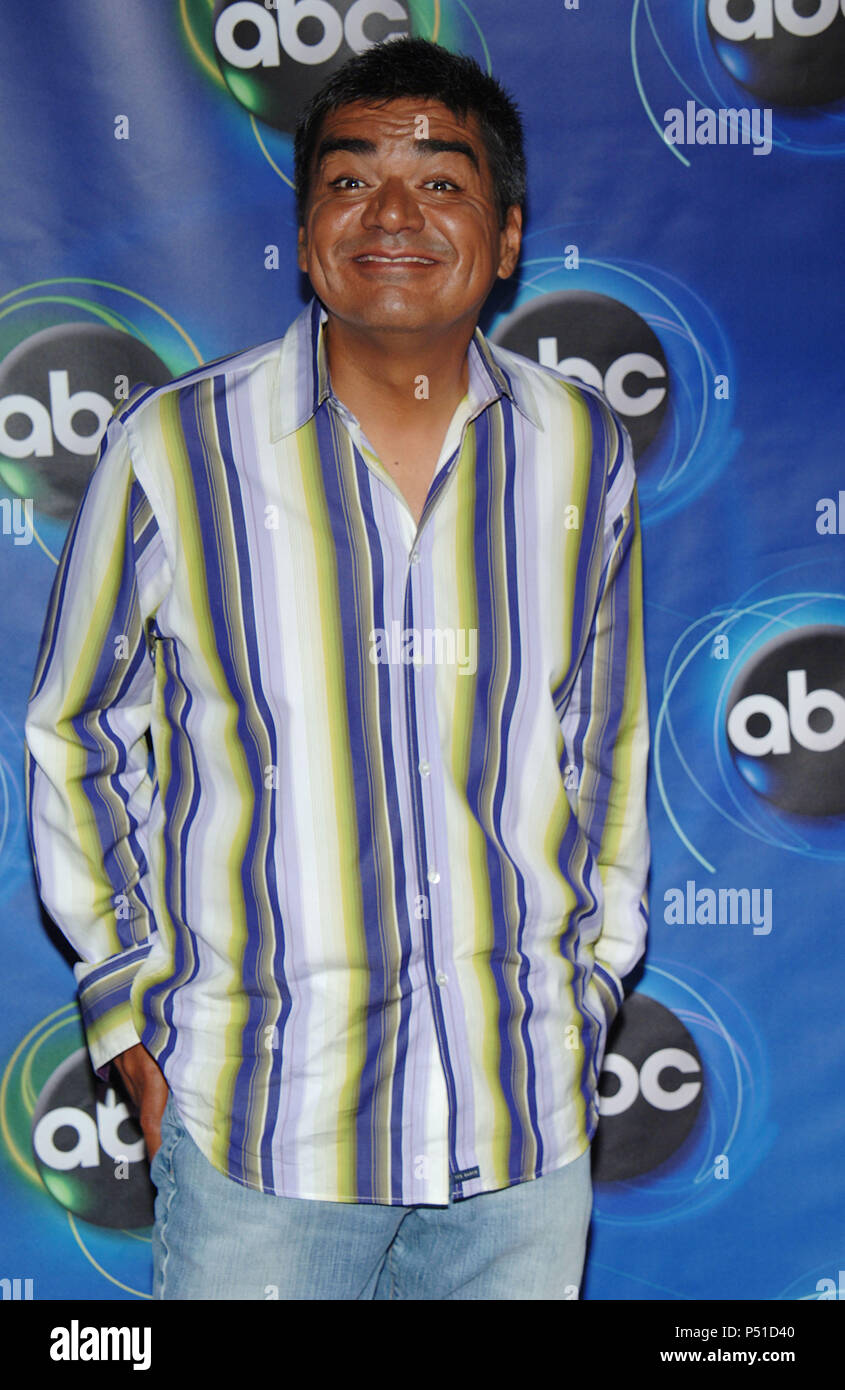 George Lopez arriving at the ABC - tca Summer 2005 Party at the ABBY ...