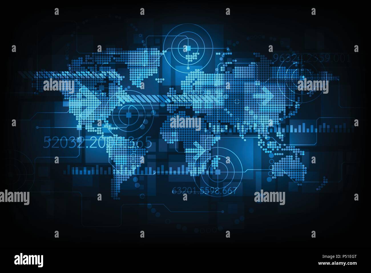 World wide technology Stock Vector Images - Alamy