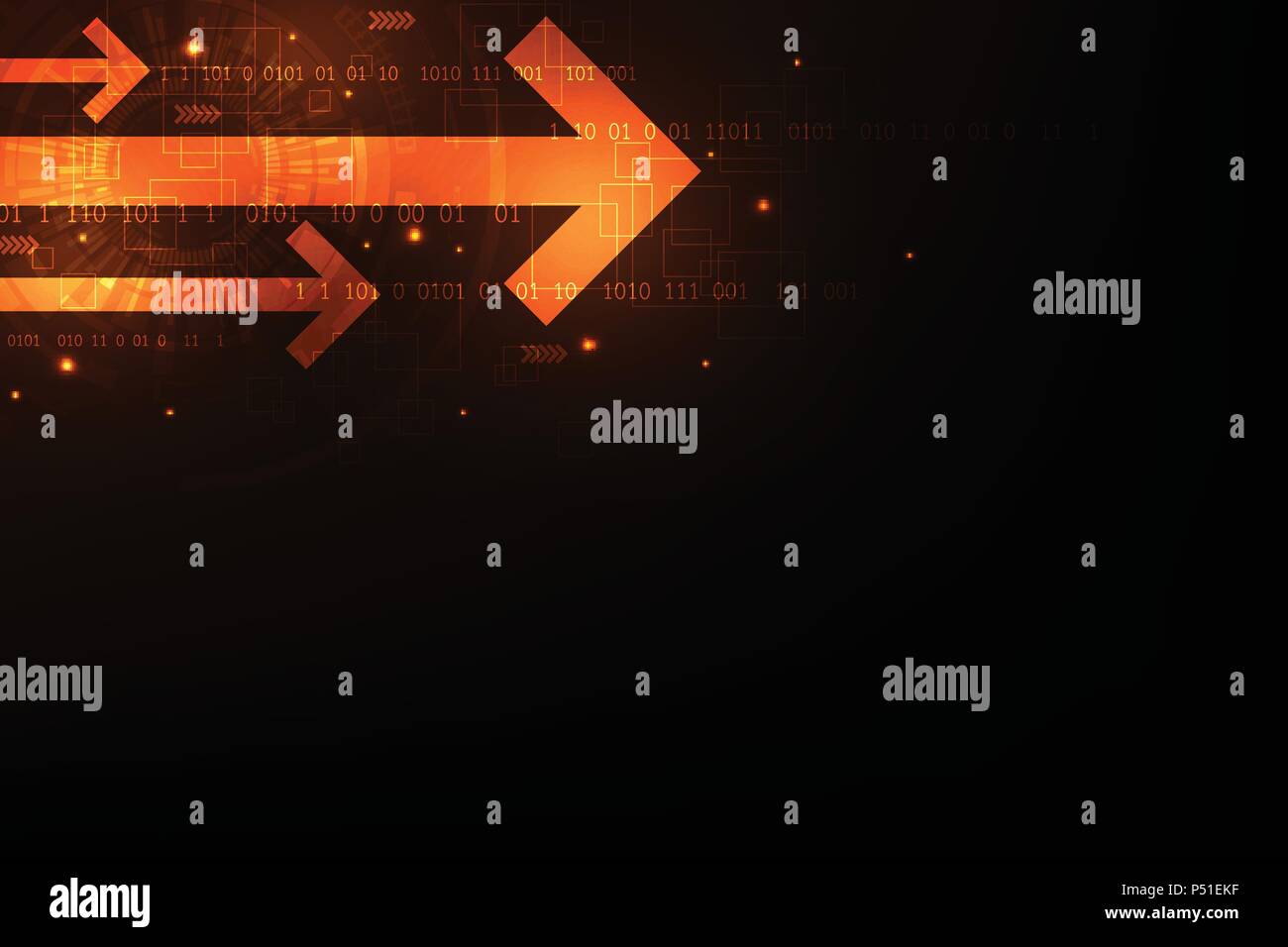 Technology in the form of arrows Stock Vector Image & Art - Alamy