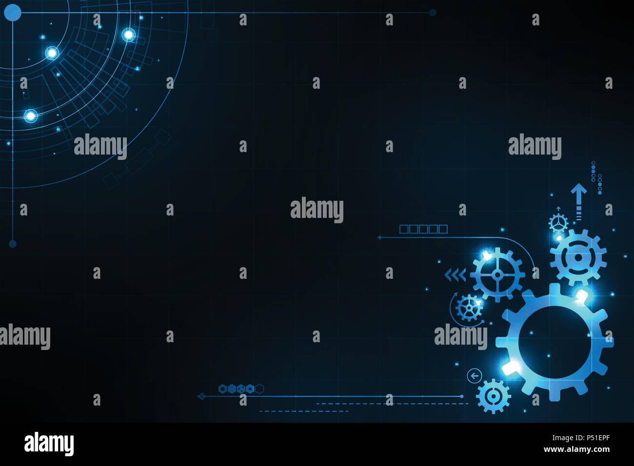 Gears in technology concept Stock Vector Image & Art - Alamy