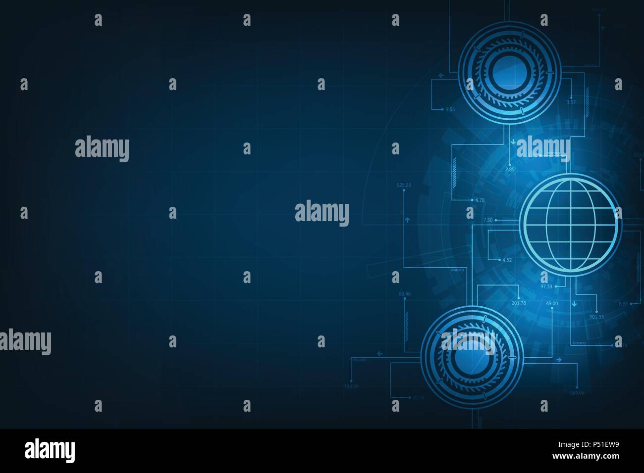 The future of modern digital Stock Vector Image & Art - Alamy