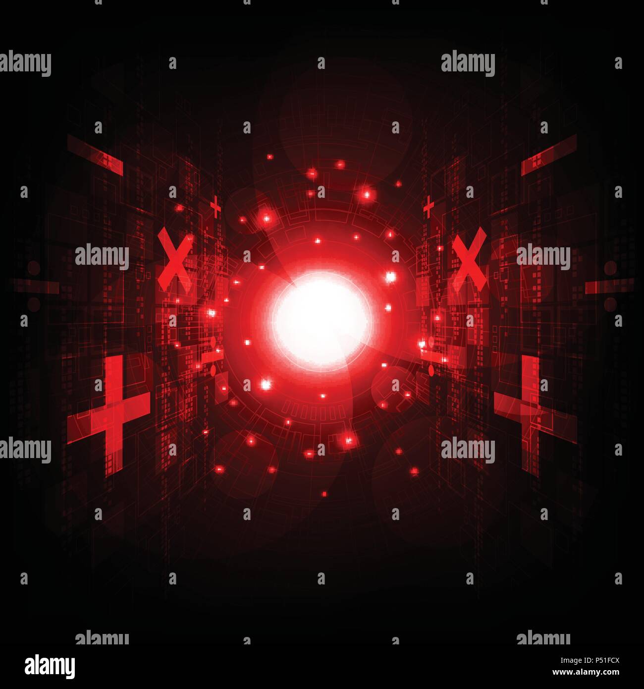 Login template in computer Stock Vector Images - Alamy