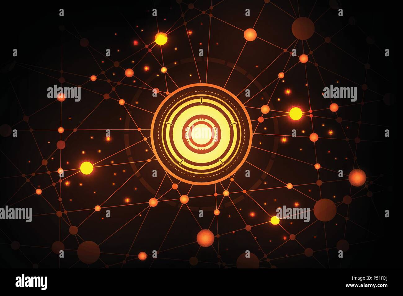 Center of communication system Stock Vector Image & Art - Alamy