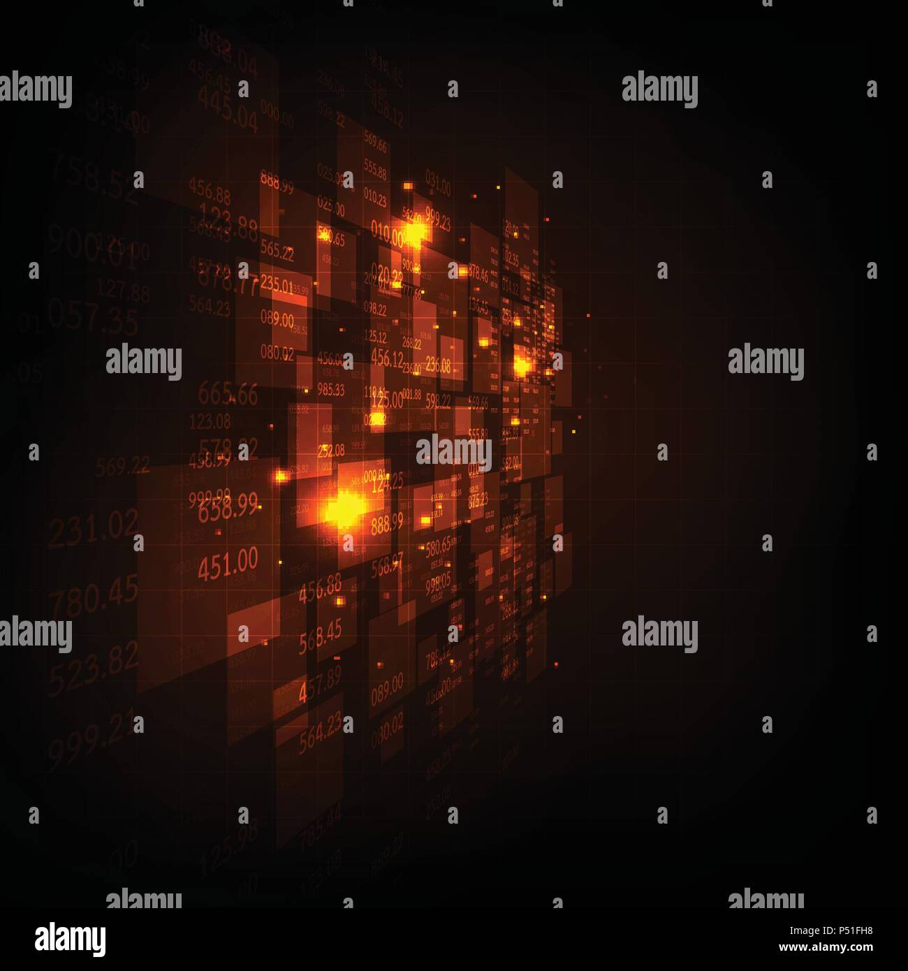 Various information on the digital world Stock Vector Image & Art - Alamy