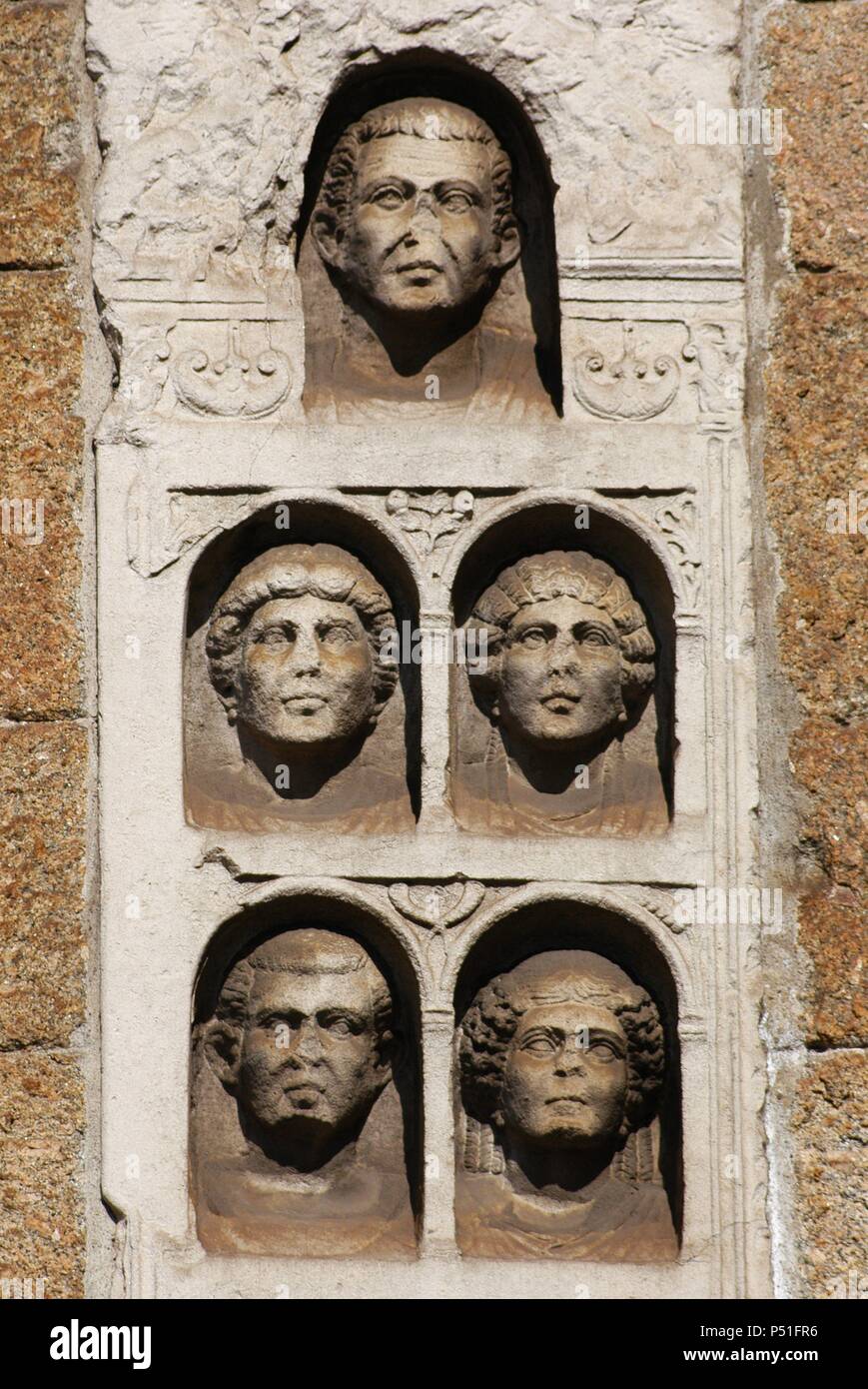 Gravestone relief roman empire hi-res stock photography and images - Alamy