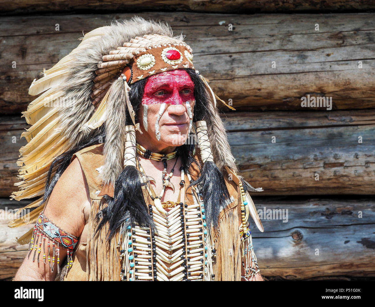 Native American Face Profile