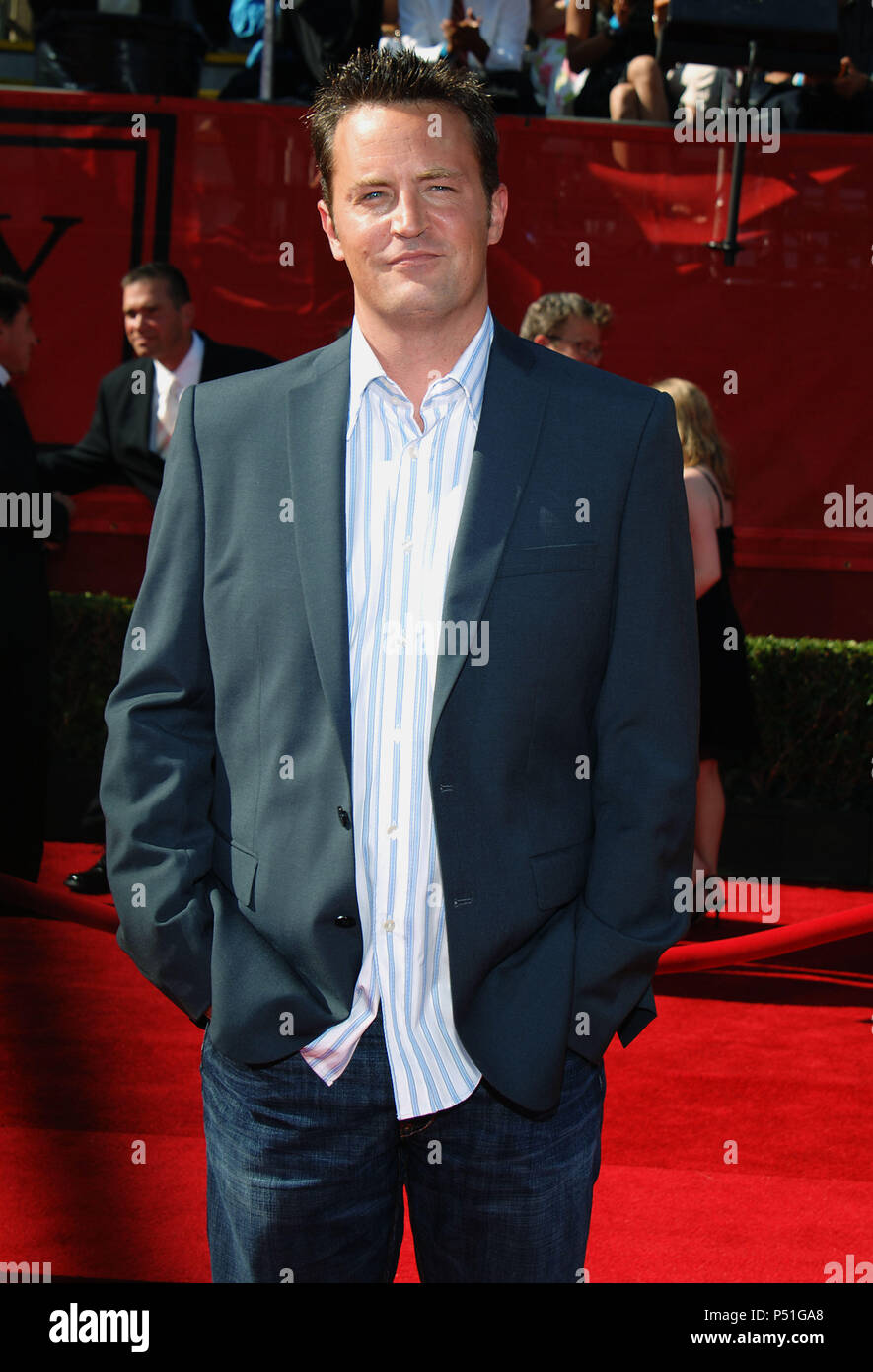 Matthew Perry arriving at the 13th Annual ESPY Awards at the Kodak ...