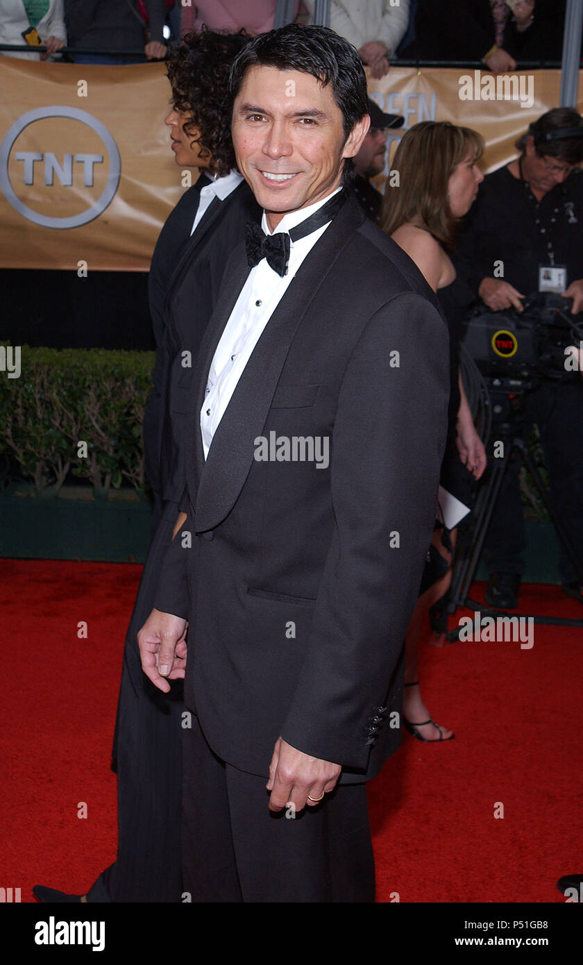 Lou Diamond Phillips arriving at the 10TH ANNUAL SCREEN ACTORS GUILD ...