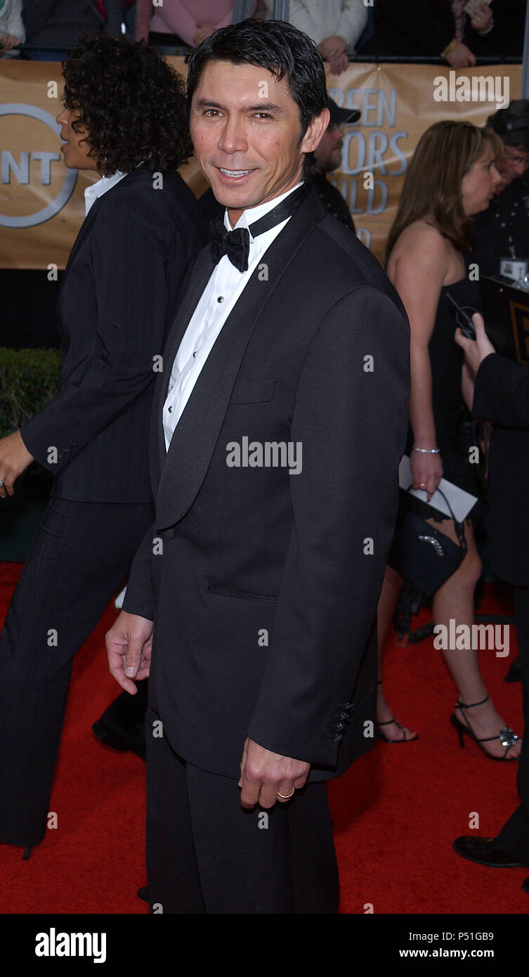 Lou Diamond Phillips arriving at the 10TH ANNUAL SCREEN ACTORS GUILD ...