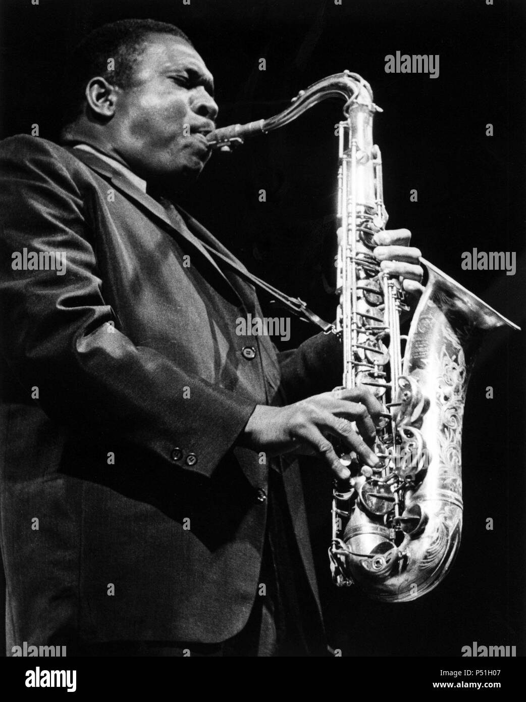 John coltrane Black and White Stock Photos & Images - Alamy