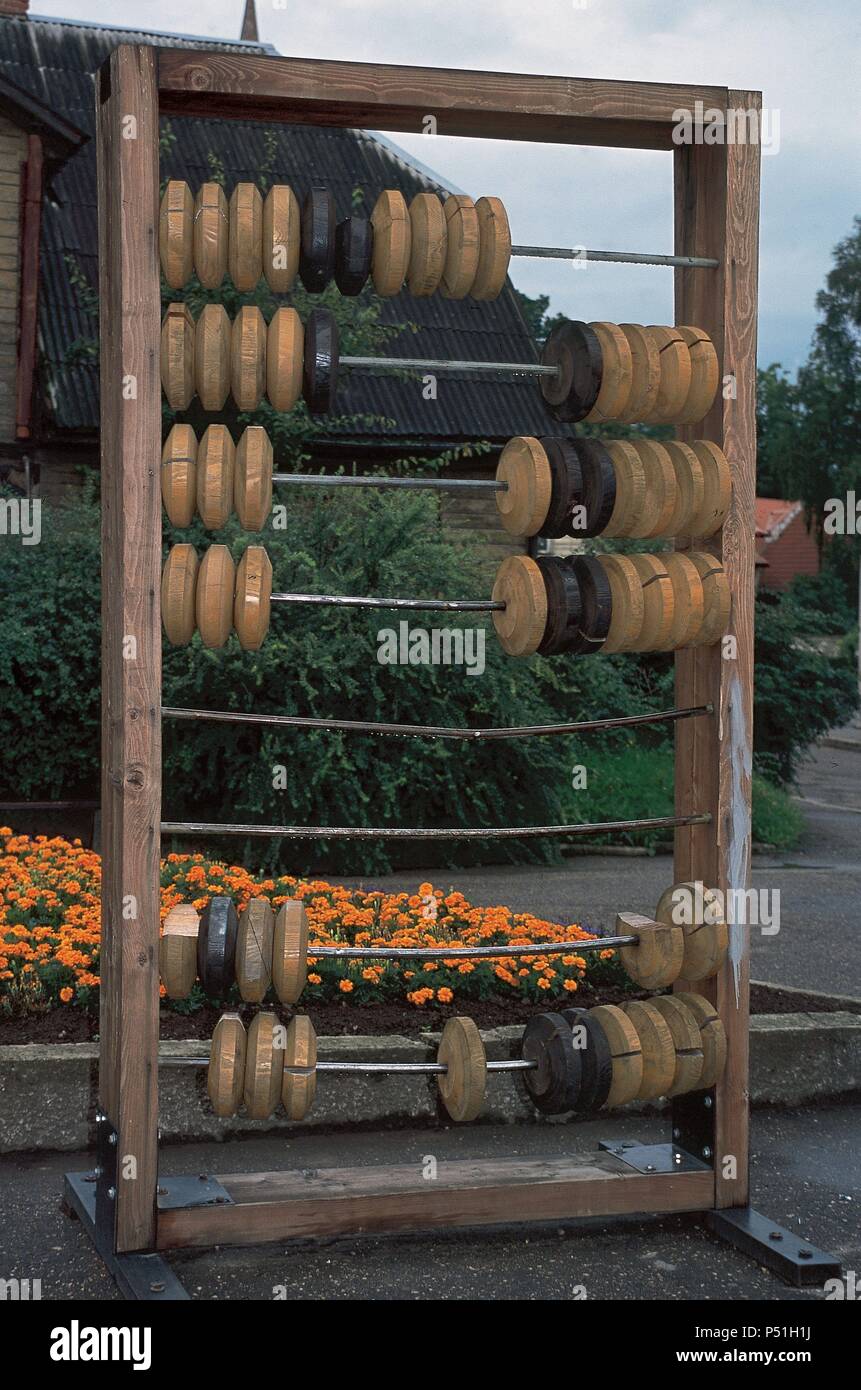 Giant great abacus hi-res stock photography and images - Alamy