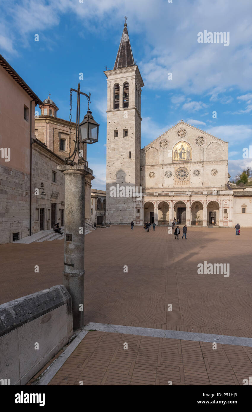 Spoleto (Italy) - The charming medieval village in Umbria region with ...