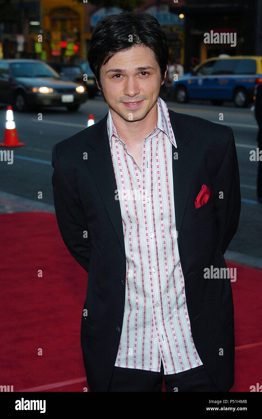 Freddy Rodriguez arriving at the Six Feet Under Premiere at the Chinese ...