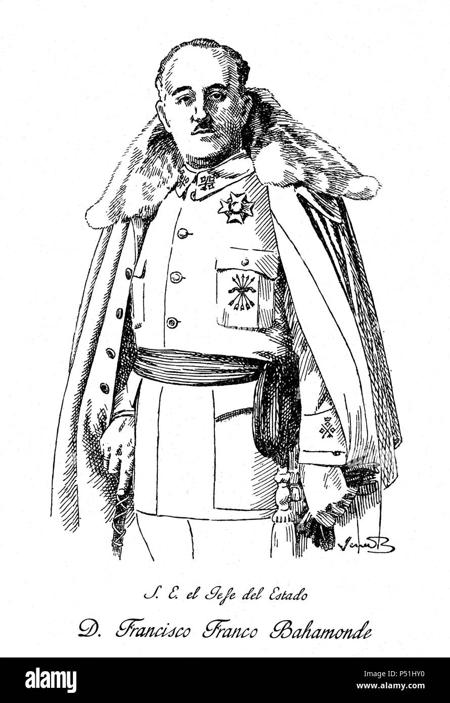 Francisco franco de bahamonde Cut Out Stock Images & Pictures - Alamy