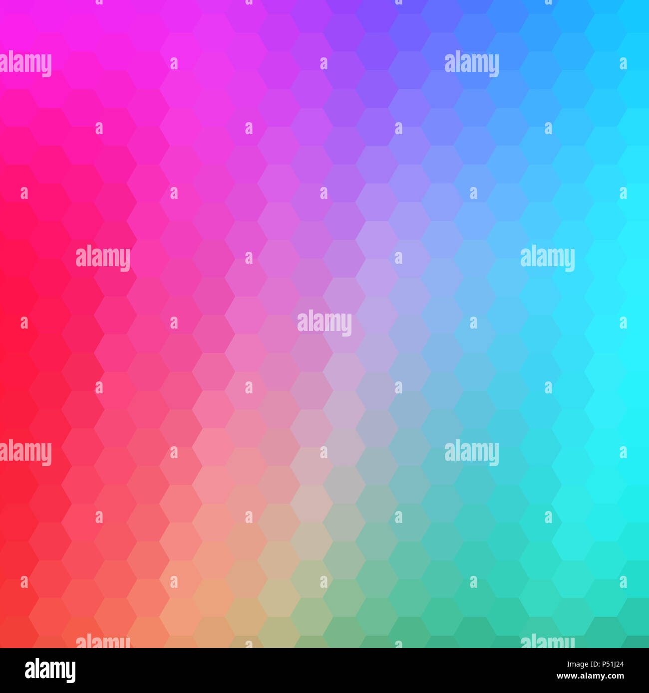 Abstract hexagon gradient background Stock Photo - Alamy