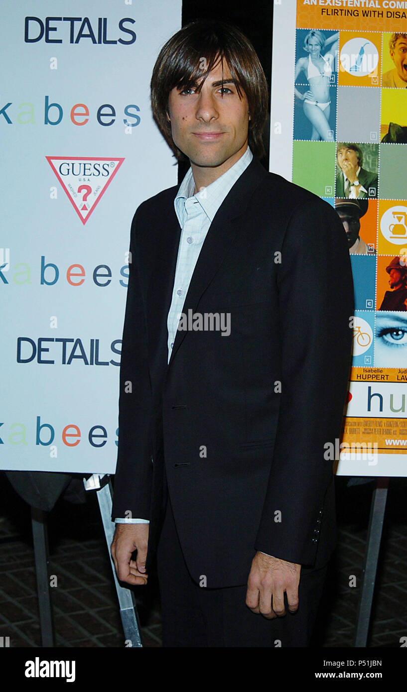 Jason schwartzman 3 event in hollywood life california hi-res stock ...