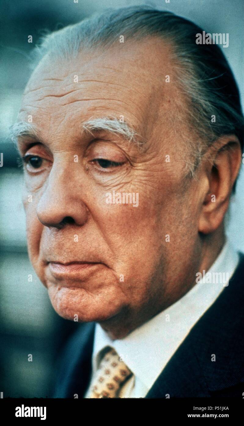 JORGE LUIS BORGES (1899-1986) - ESCRITOR ARGENTINO Stock Photo - Alamy
