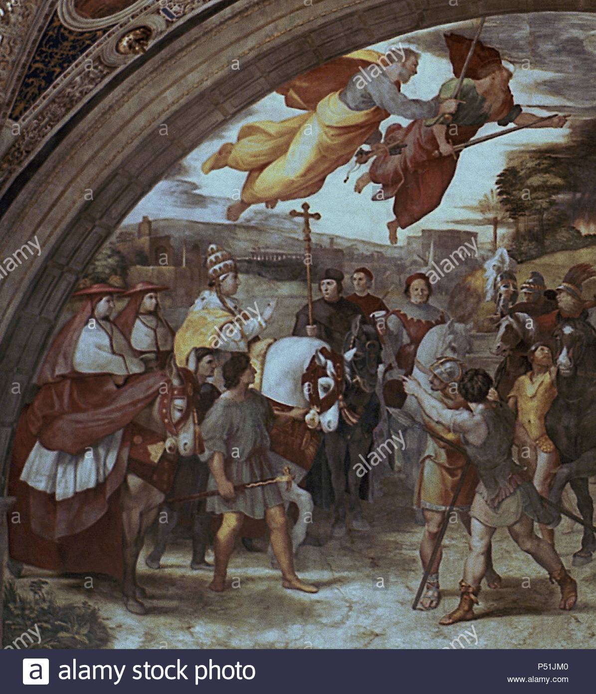 The Meeting Of Leo The Great And Attila Stock Photos & The Meeting Of ...