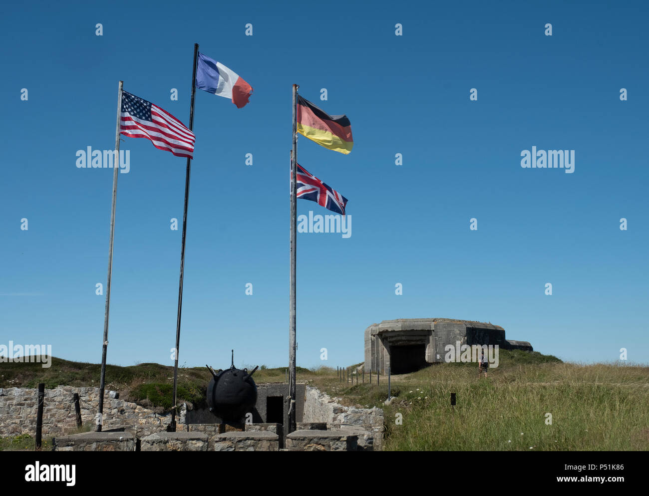 Anchors at Mémorial Merchant Navy museum, homage to 45,000 Allied ...