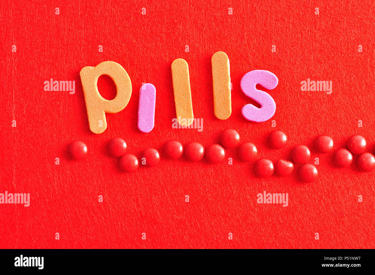 The word pills hi-res stock photography and images - Alamy