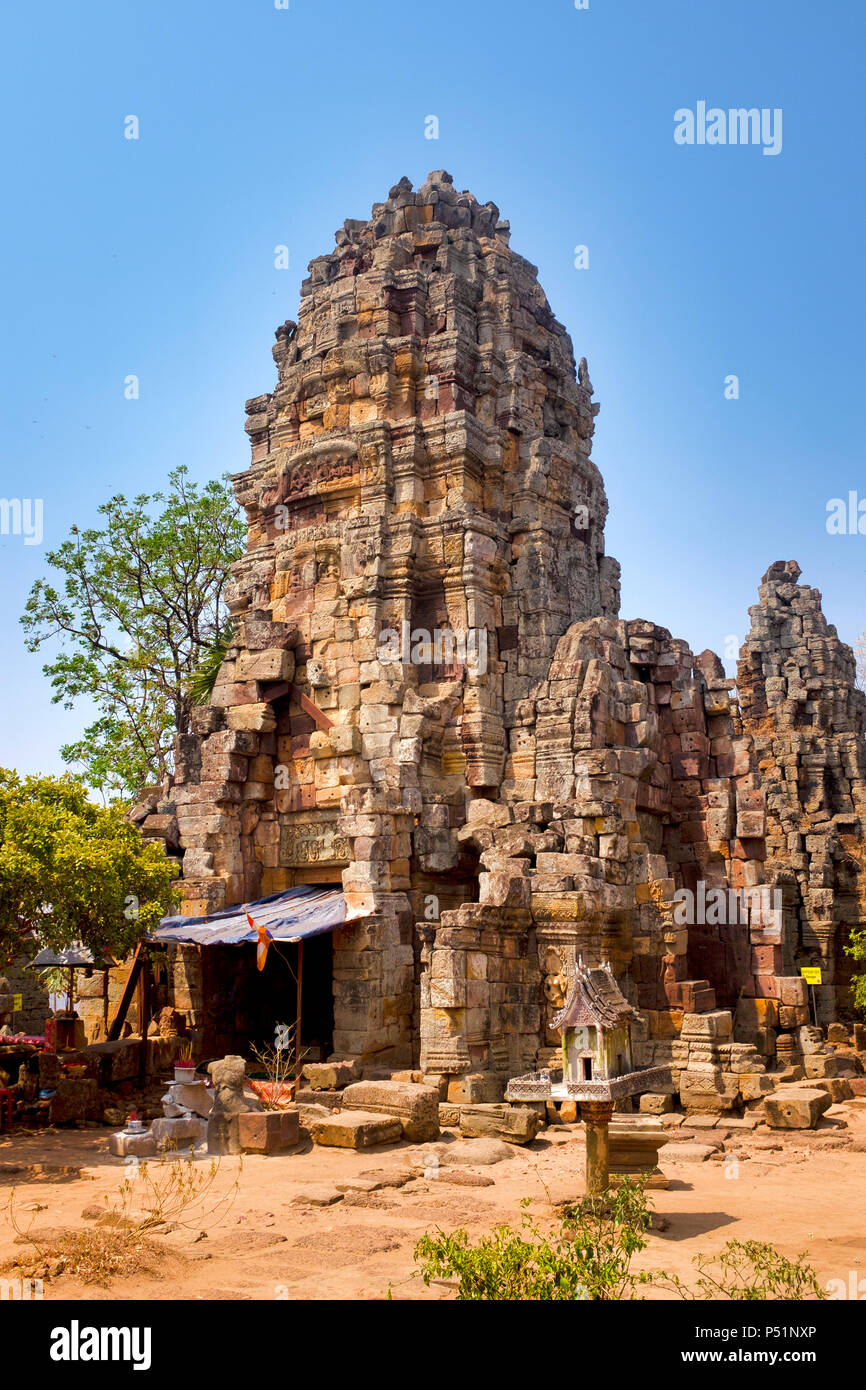 Prasat Banan, Battambang, Cambodia Stock Photo - Alamy