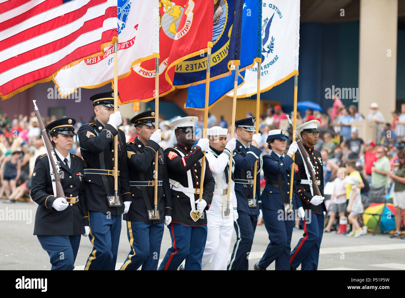 Us navy parade 2018 hi-res stock photography and images - Alamy