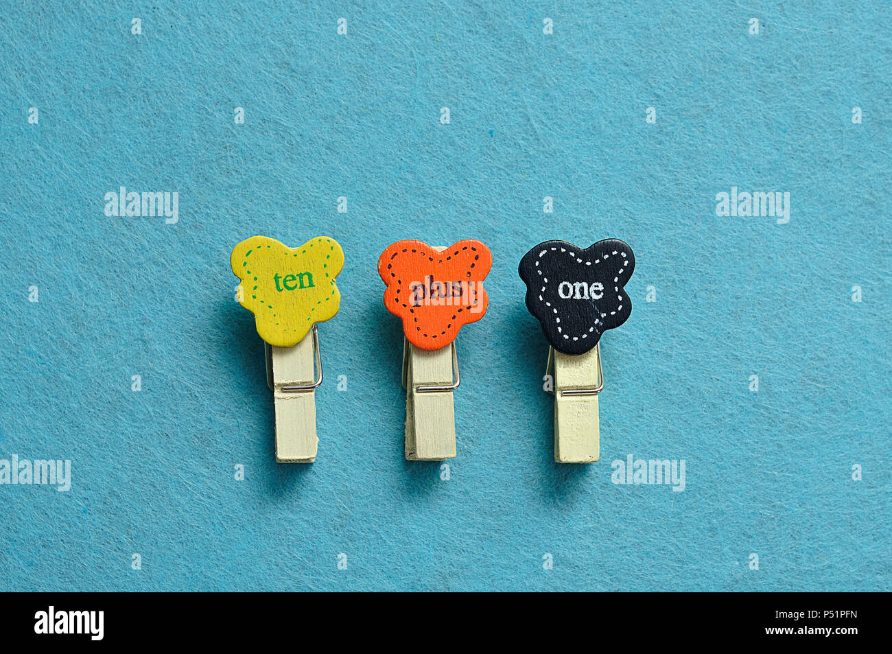 Count number one ten hi-res stock photography and images - Alamy