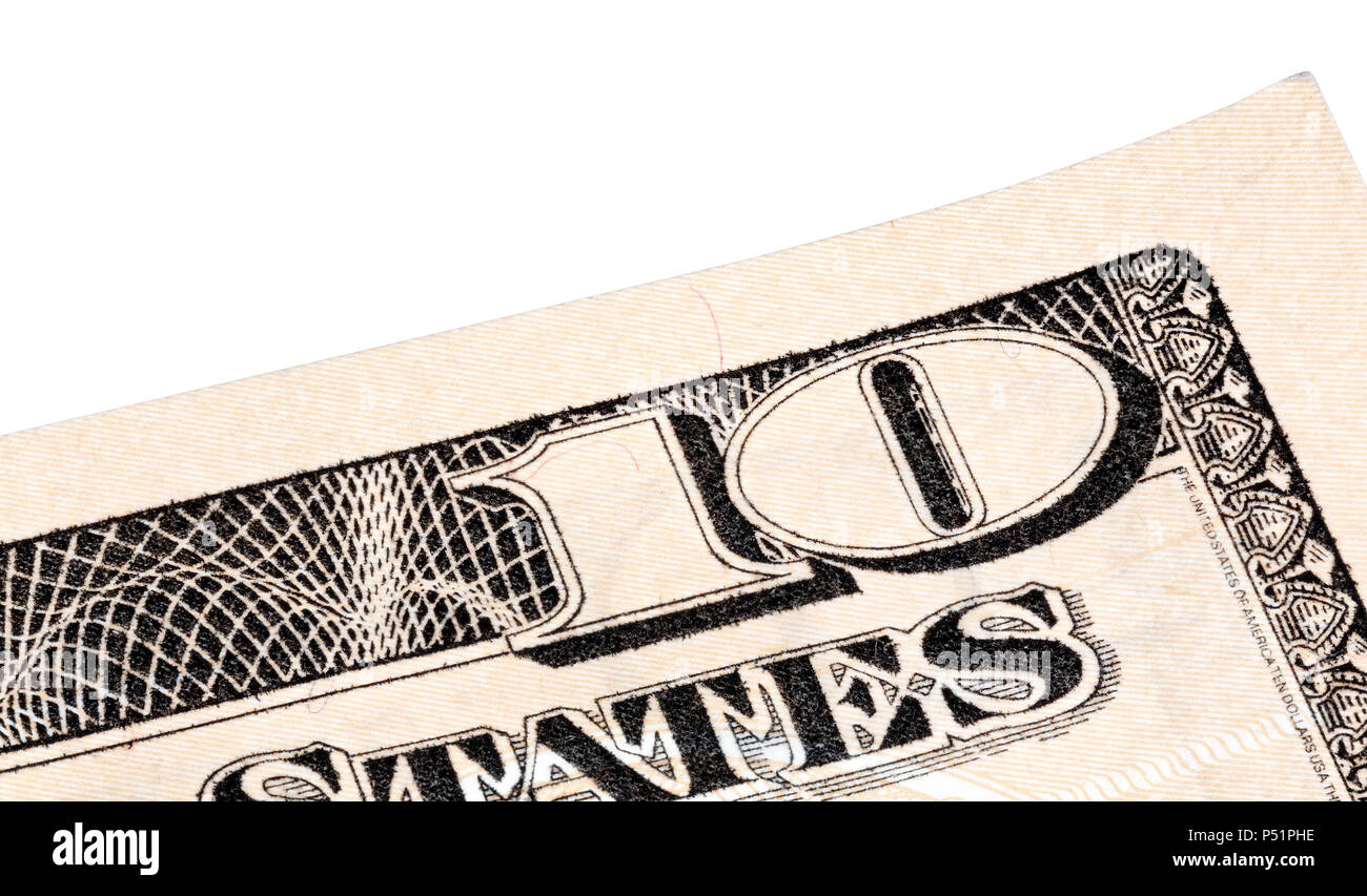 10 dollars note hi-res stock photography and images - Alamy