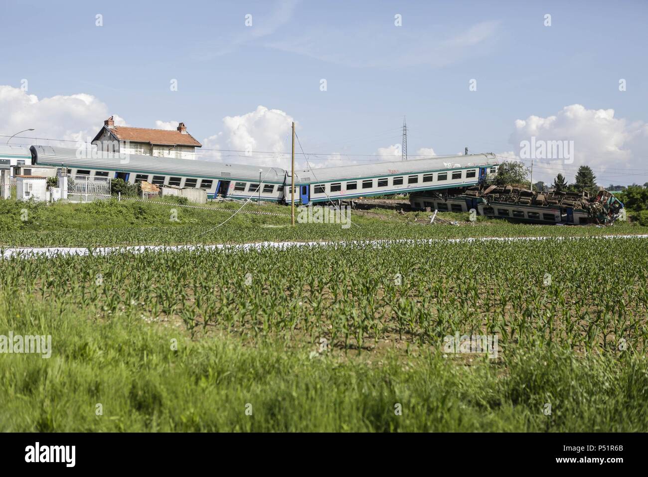 At least two people have been killed and 18 injured after a train ...