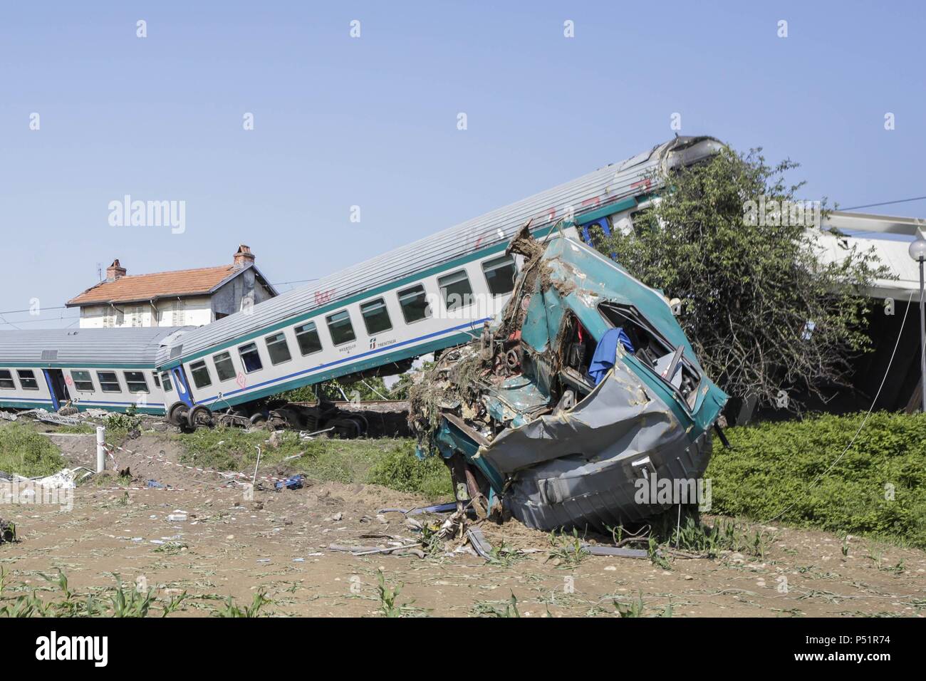 At least two people have been killed and 18 injured after a train ...