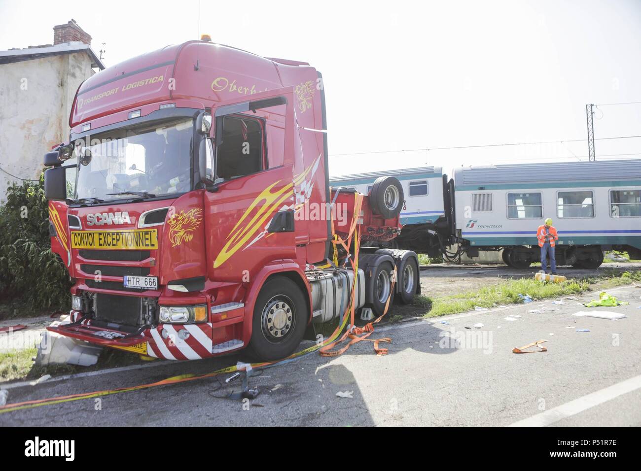 At least two people have been killed and 18 injured after a train ...