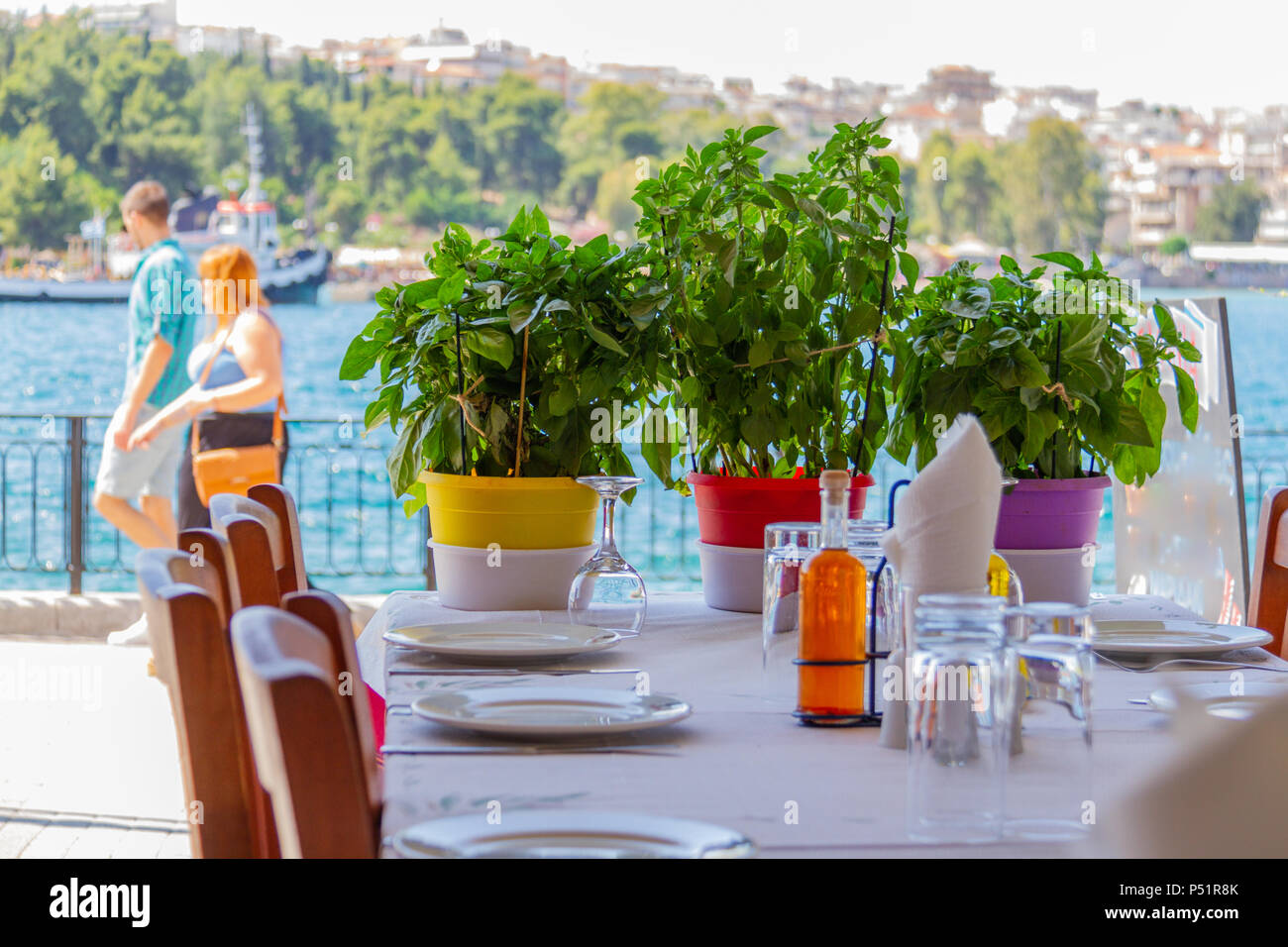 Chalkida greece restaurant hi-res stock photography and images - Alamy