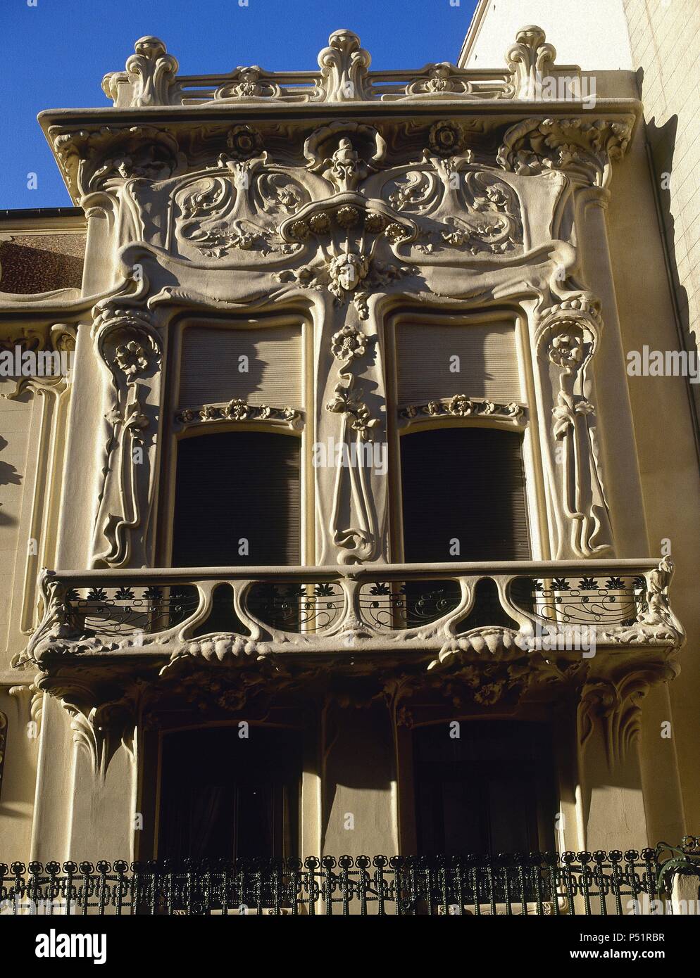 Palace of Longoria. 1900. Built by Jose Grases (1850-1919 ...