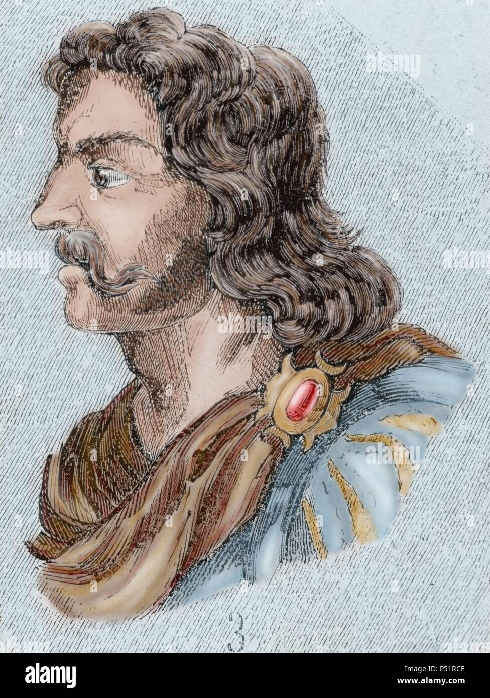 King visigodo hi-res stock photography and images - Alamy