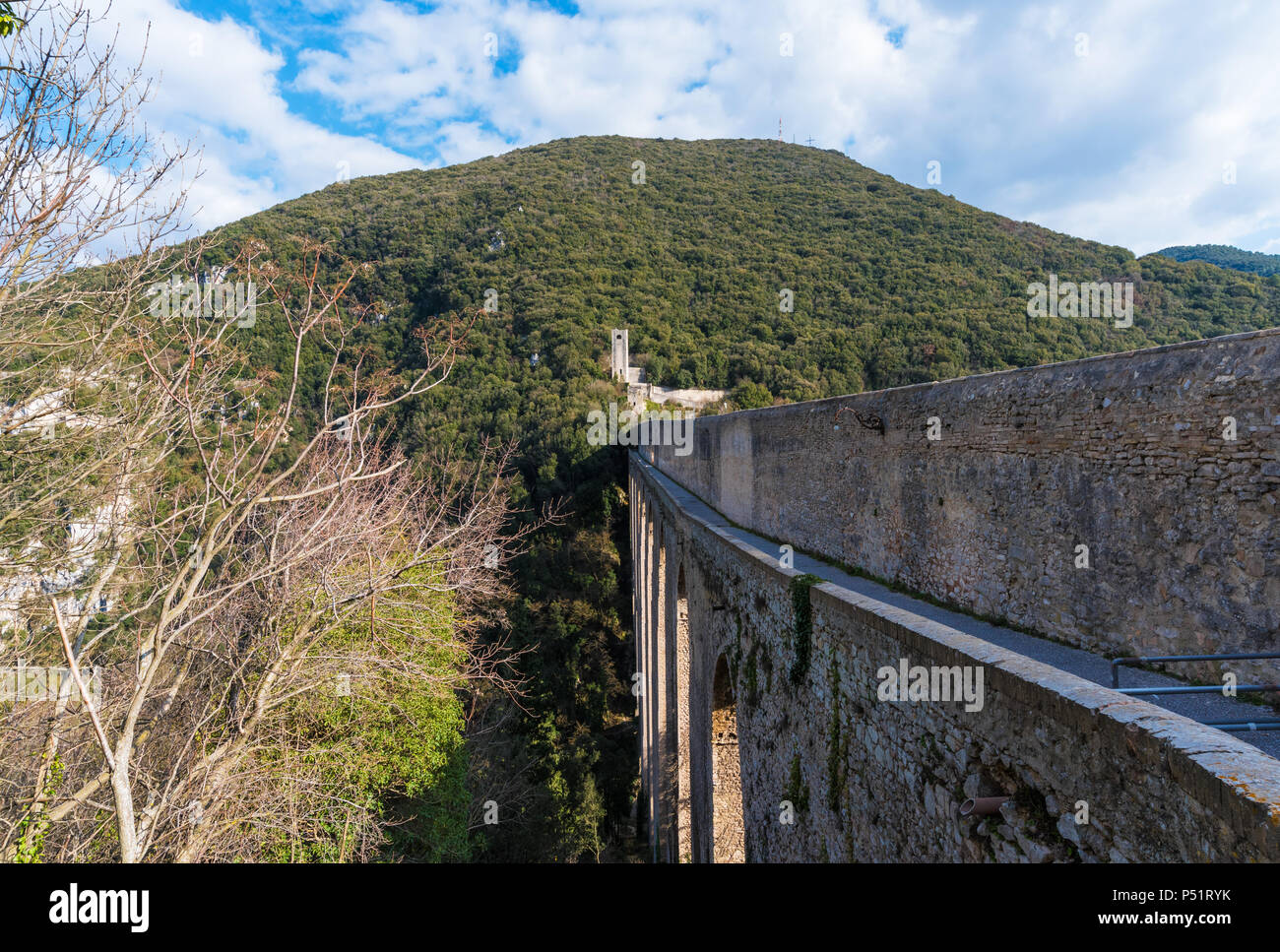 Spoleto (Italy) - The charming medieval village in Umbria region with ...