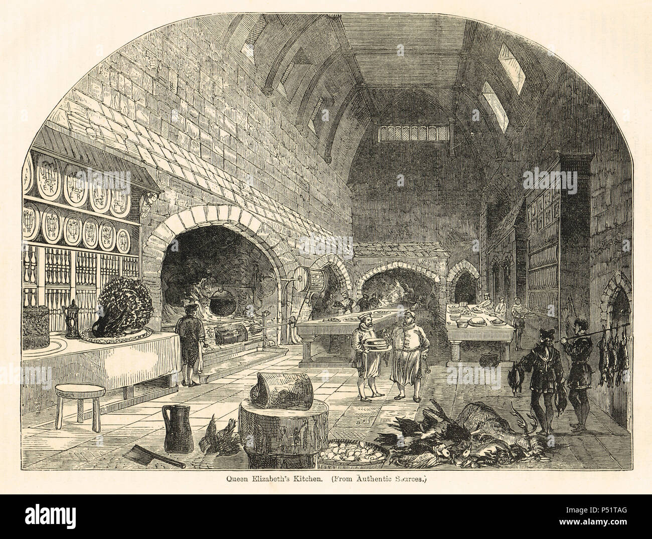 Royal kitchen elizabeth i hi-res stock photography and images - Alamy