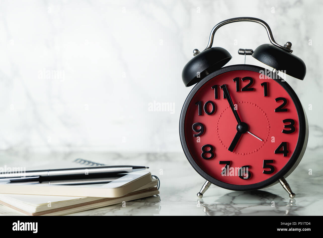 Old notebook clock hi-res stock photography and images - Alamy