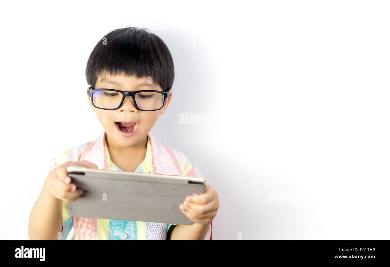 Nerdy child hi-res stock photography and images - Alamy
